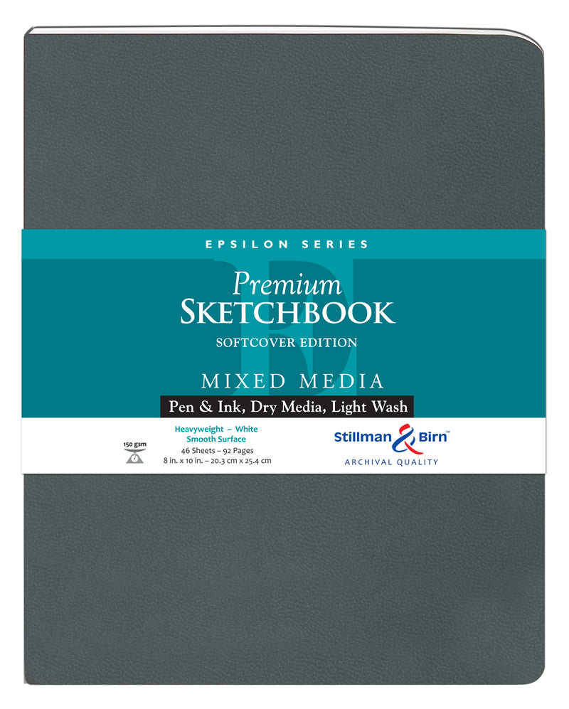 Epsilon Series Premium Soft-Cover Sketch Books