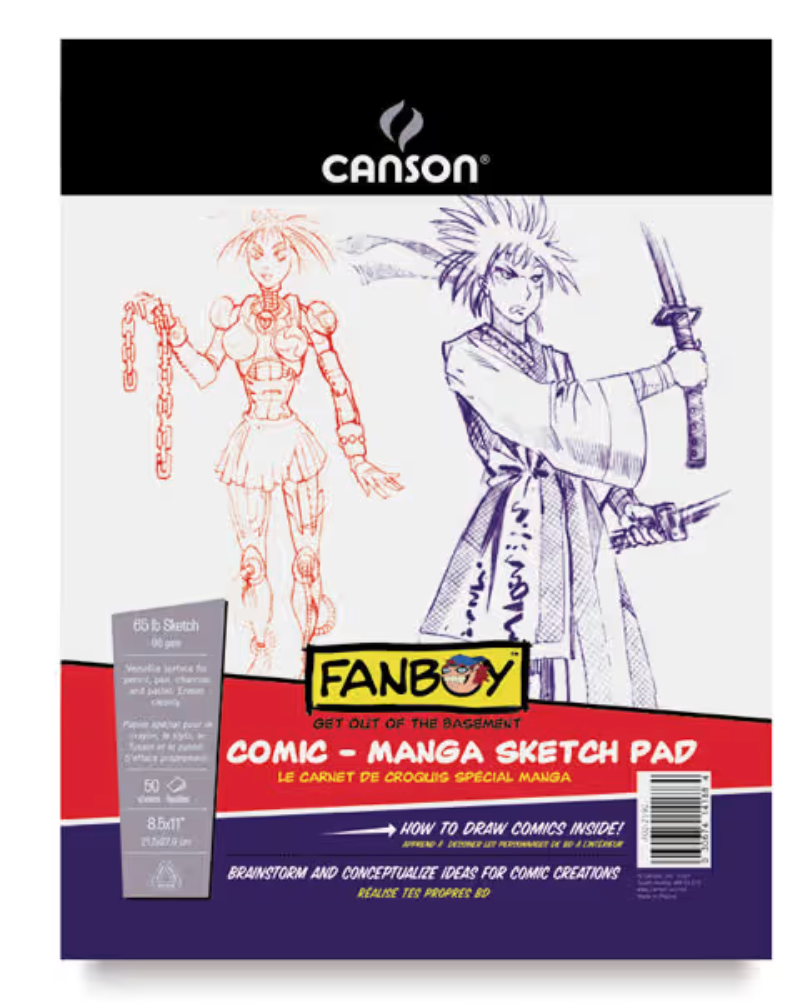 Canson Comic/Manga Pad – BindersArt
